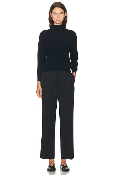 THE ROW Heta Wool Turtleneck Sweater