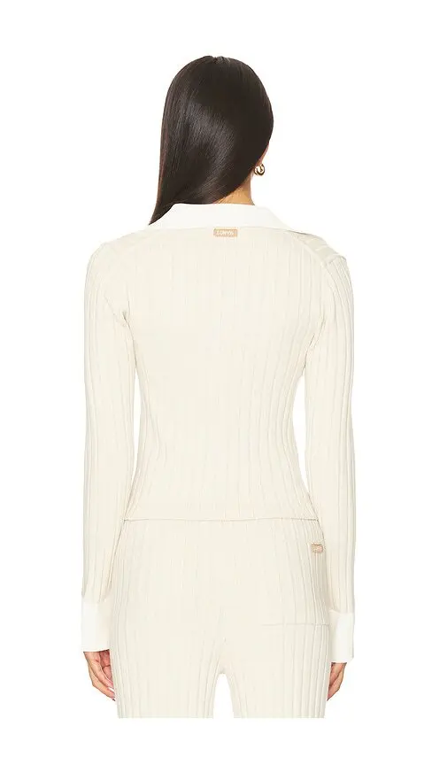 Lunya Cotton Silk Ribbed Button Up