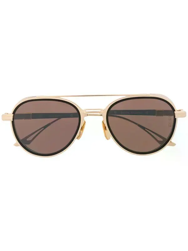 Dita Interchangeable Temple Sunglasses - Black
