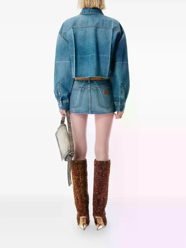 Alexander Wang Cropped Button-down Shirt