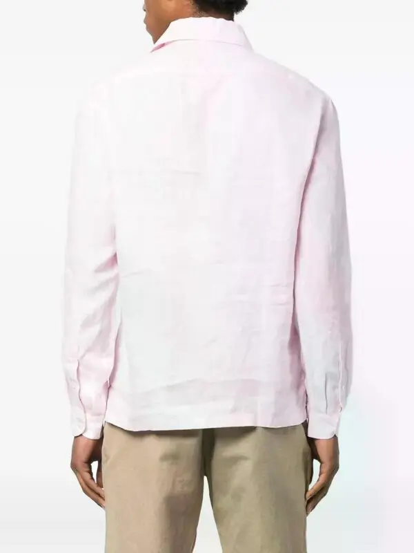 DOPPIAA Long-sleeve Linen Shirt