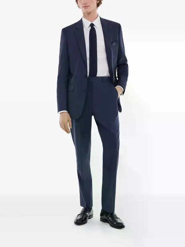 FURSAC Two-button Wool Blazer - Blue