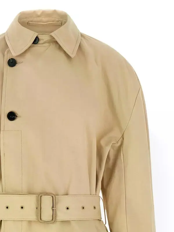 ENTIRE STUDIOS Cape Detail Trench Coat