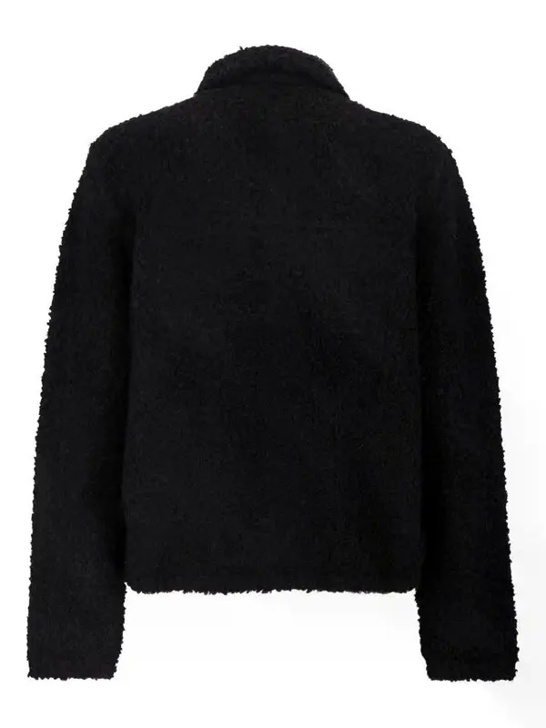 LANEUS Textured Button-fastening Shirt Jacket