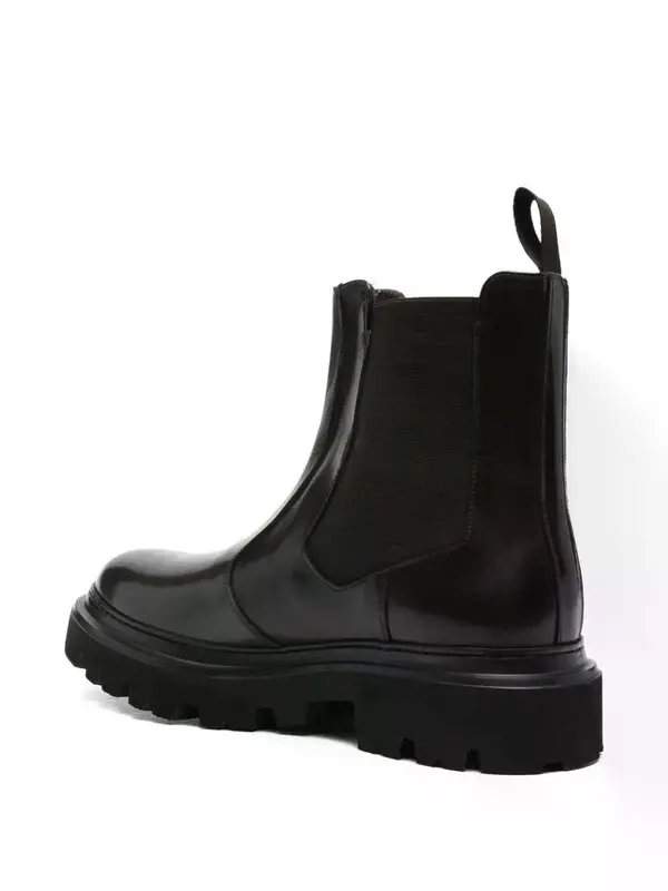Corneliani Elasticated-panelled Chelsea Boots