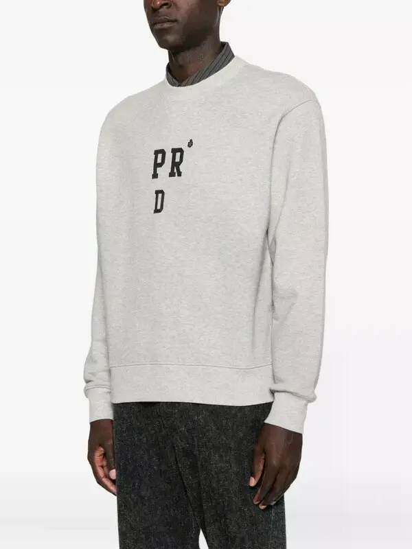 Prada Logo-embroidered Sweatshirt