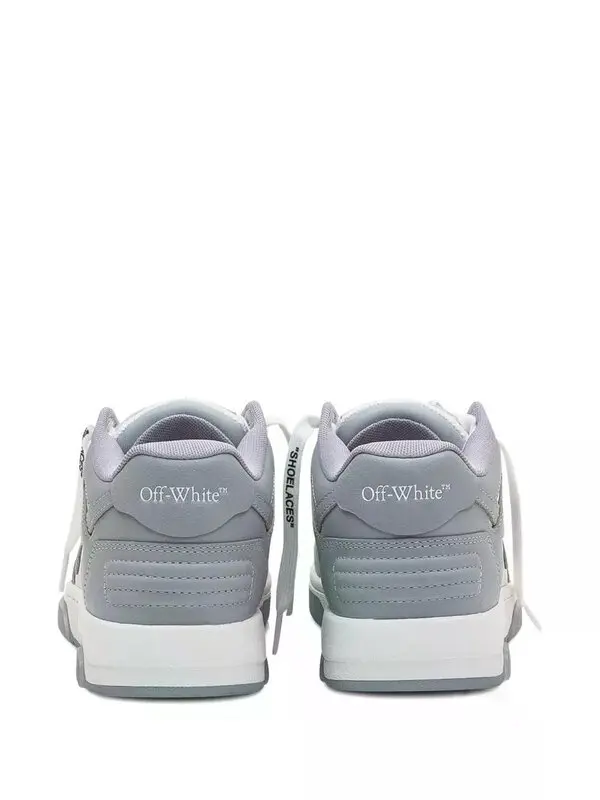 Off-White Out Of Office Calf Leather Sneakers - Grey