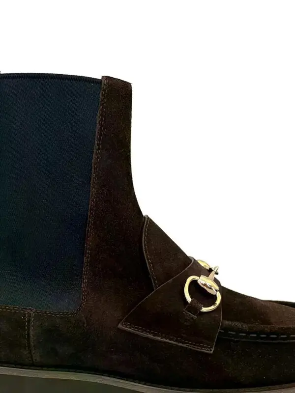 Gucci Horsebit Platform Boots