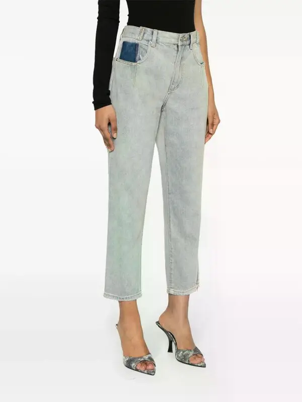 3.1 Phillip Lim High-waisted Cropped Jeans