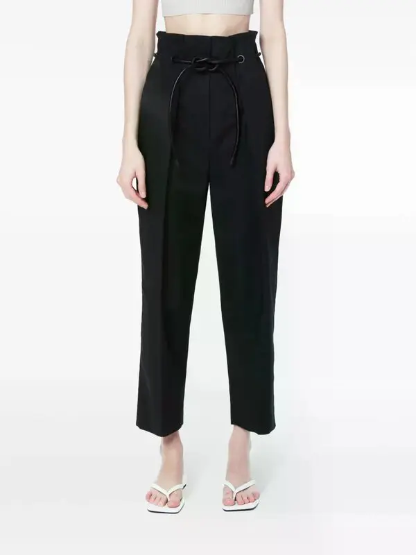 3.1 Phillip Lim Origami Pleated Trousers - Black