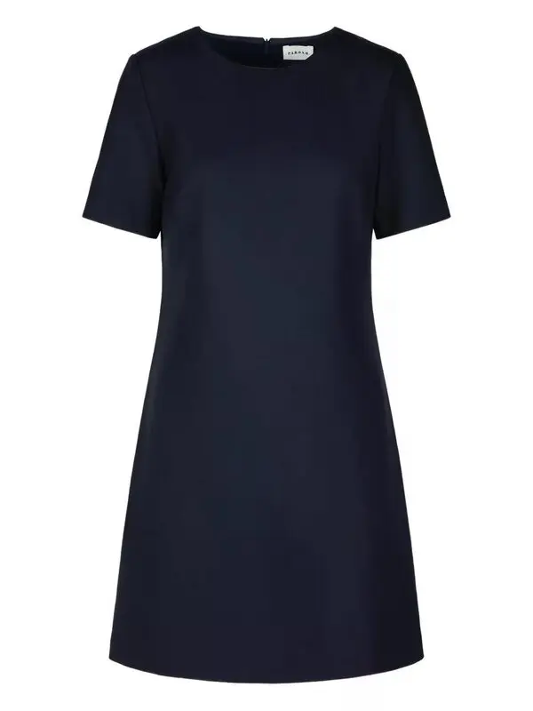 P.a.r.o.s.h Short Sleeve Crew Neck Dress