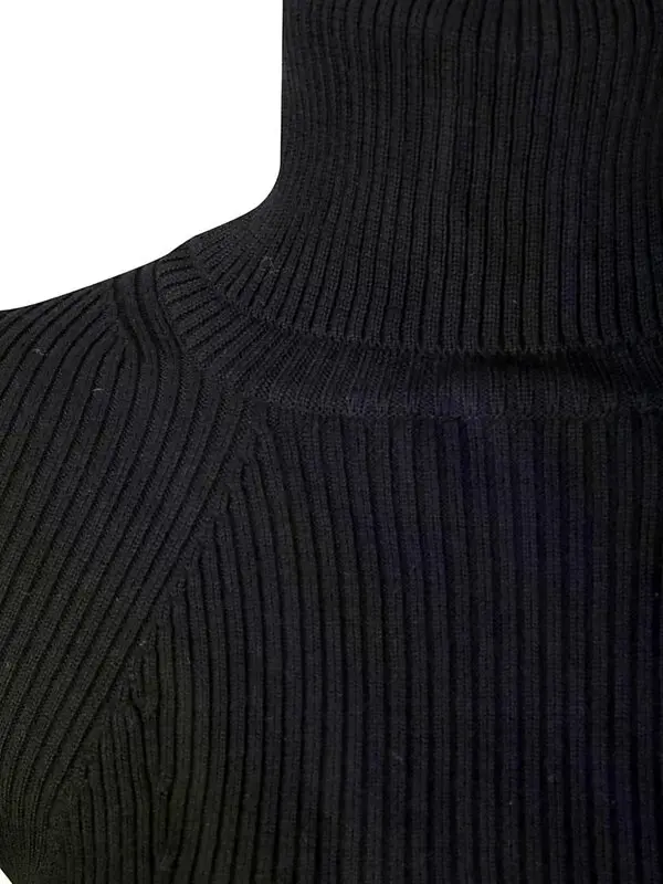 Junya Watanabe Virgin Wool-mohair Blend Short-sleeved V-neck Sweater