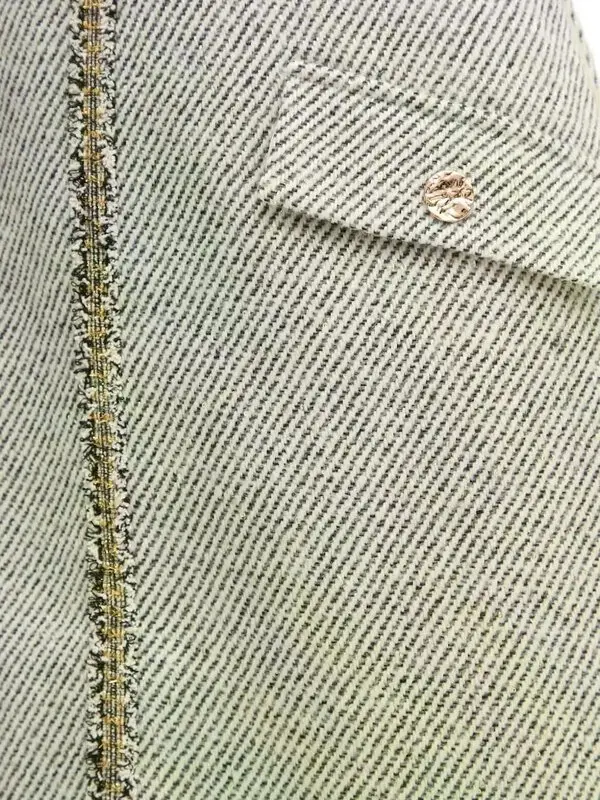 BRUUNS BAZAAR Tweed Skirt With Side Flap Pockets