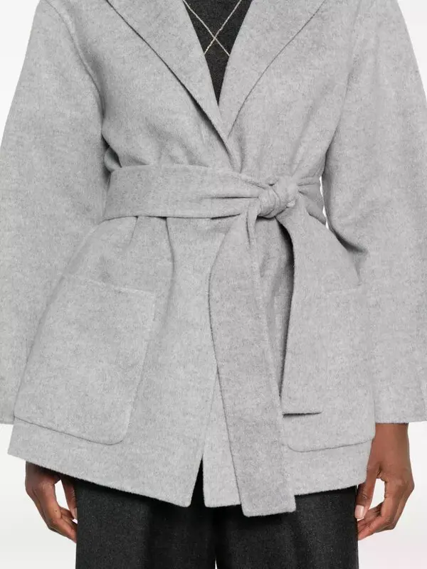 Fabiana Filippi Hooded Belted Jacket