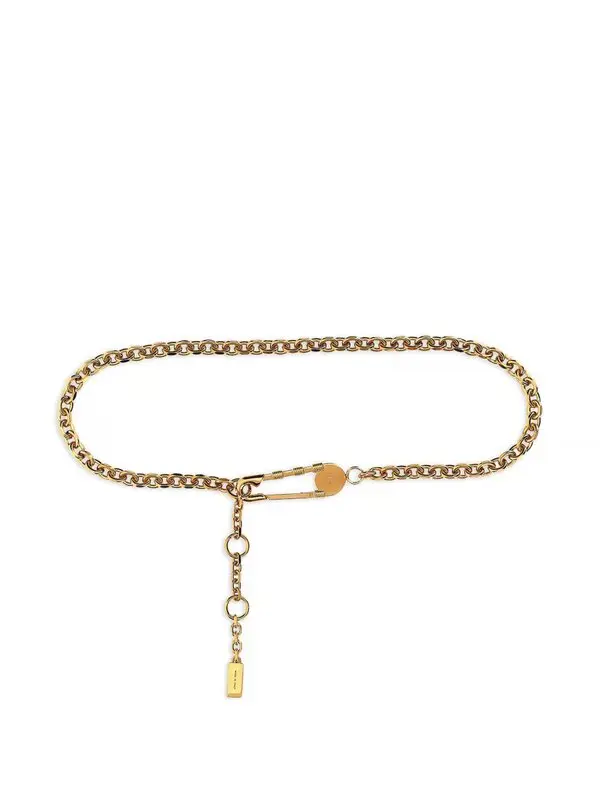 Versace Safety Pin Chain Belt