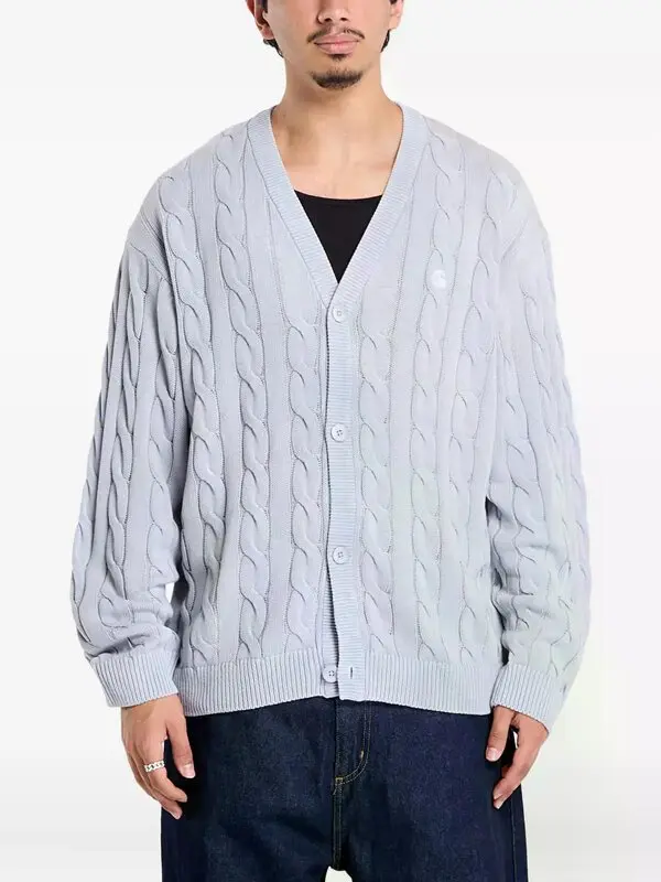 Carhartt Work In Progress Cable-knit Cardigan