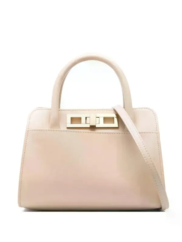 Fabiana Filippi Top-handle Clasp Tote - Neutrals