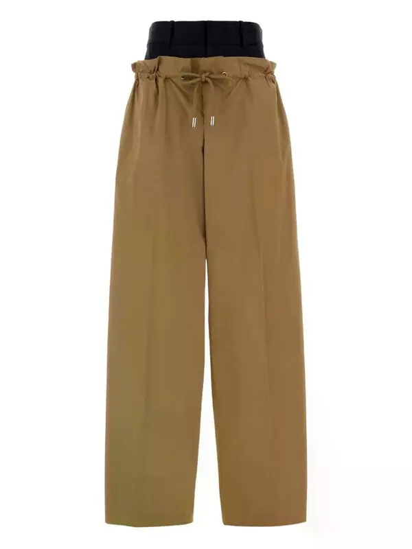 Dsquared2 Camel Drawstring Trousers