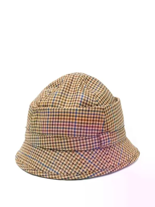 MAISON MARGIELA Buckle-detail Hat - Neutrals