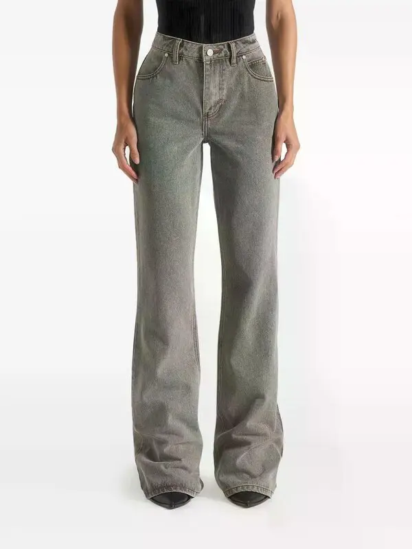 Manière De Voir Maniere De Voir Flared Jeans - Grey