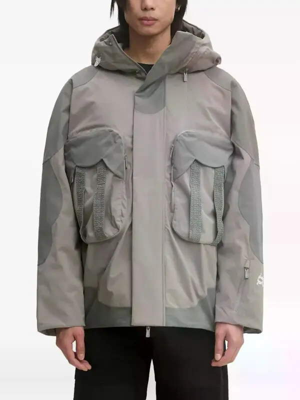 A. A. SPECTRUM Hooded Padded Jacket