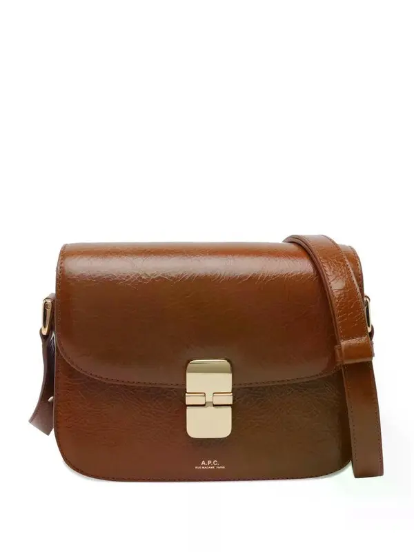 A.p.c. Small Grace Cross Body Bag - Brown