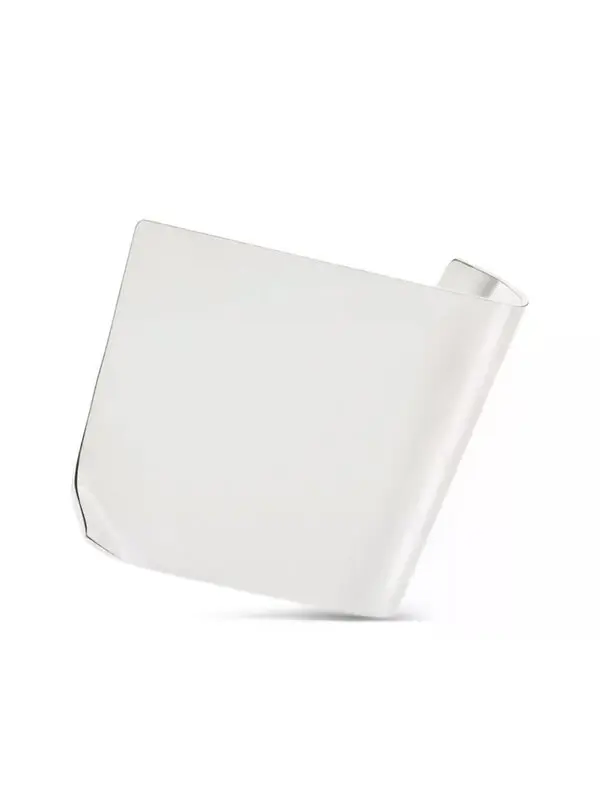 COURREGES Single Curved Earring - Silver