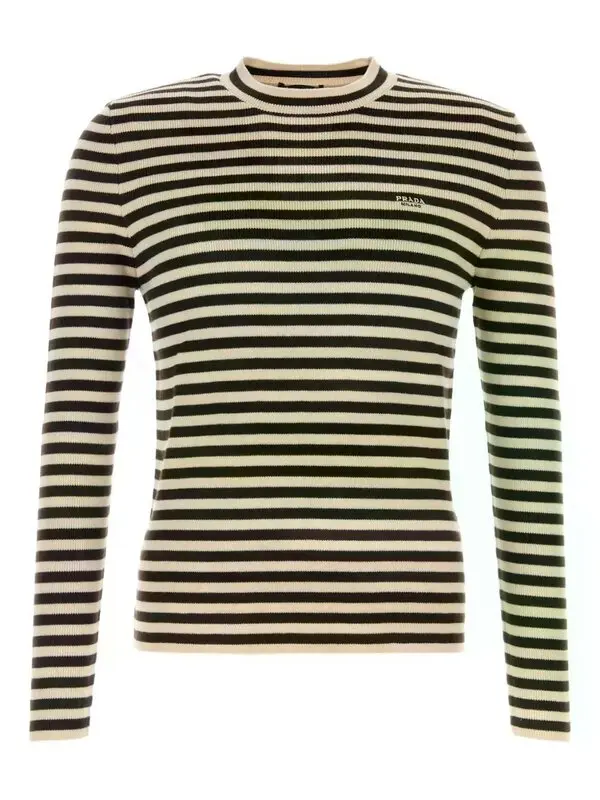 Prada Striped Wool Sweater