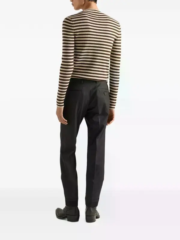 Prada Striped Wool Sweater