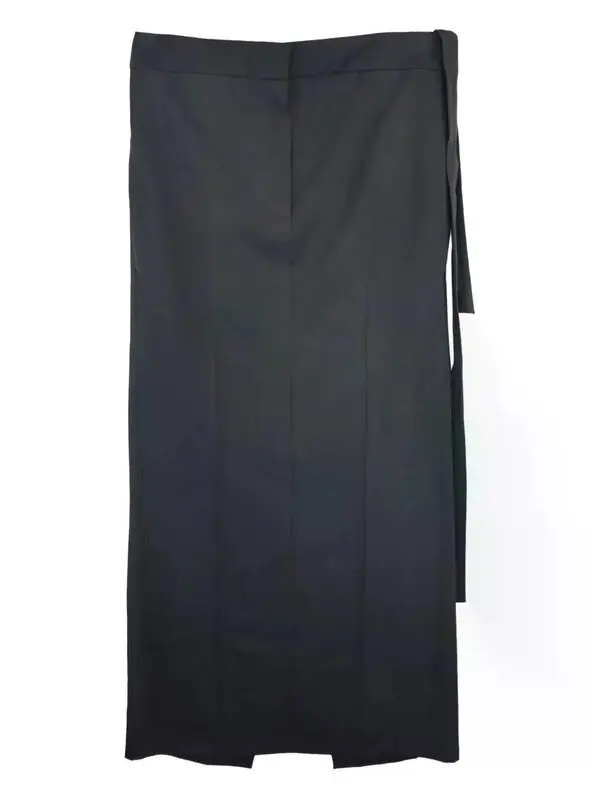 THE ROW Tie-detail Split Skirt