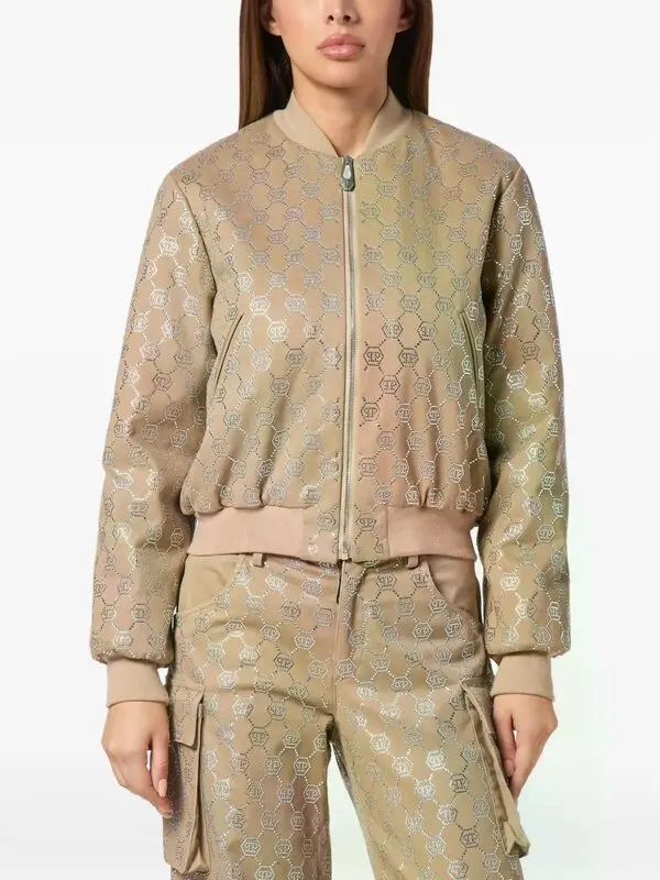 Philipp Plein Monogram Bomber Jacket