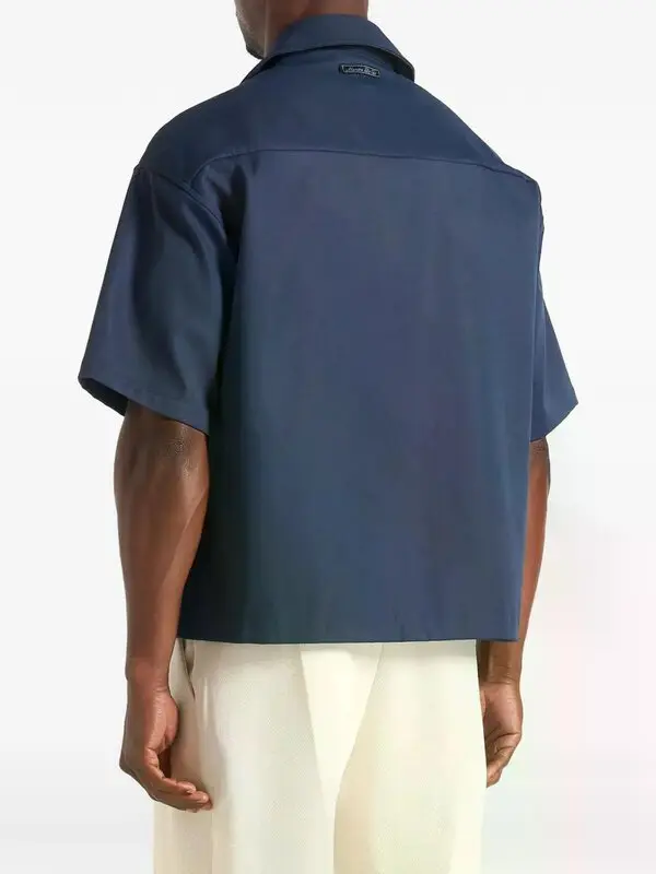 Manière De Voir Stephane Printed Boxy-fit Shirt