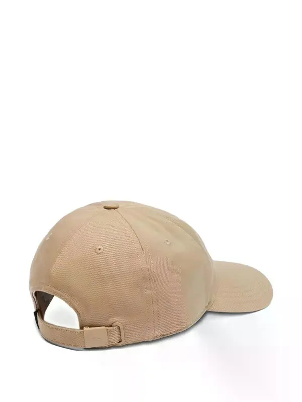 Lacoste Crocodile-embroidered Baseball Cap - Neutrals