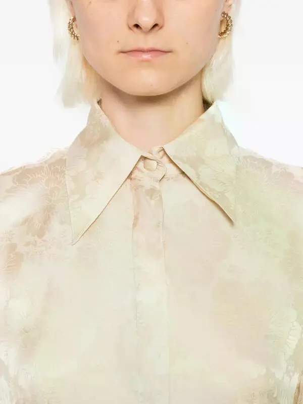 BLAKLACE Floral-print Shirt