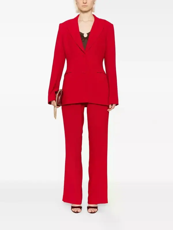 BLAKLACE Mid-rise Tailored Trousers