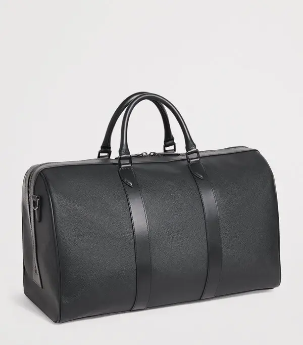 Harrods Leather Holdall Bag
