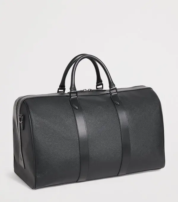 Harrods Leather Holdall Bag