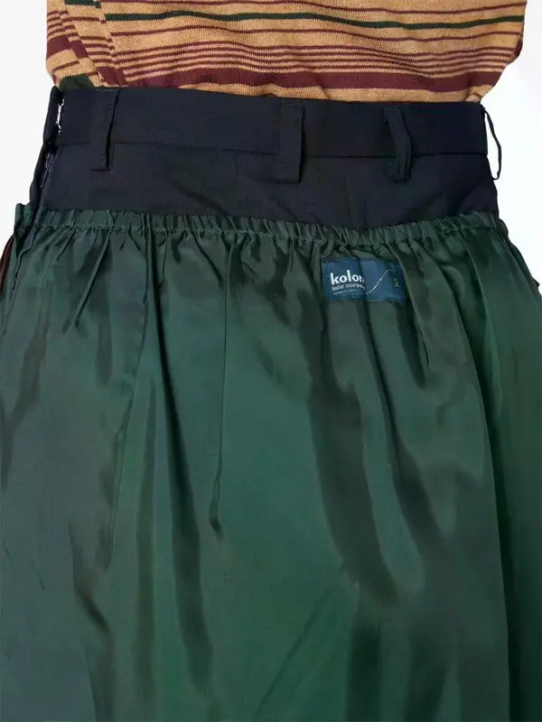 Kolor Logo Patch Skirt Trousers