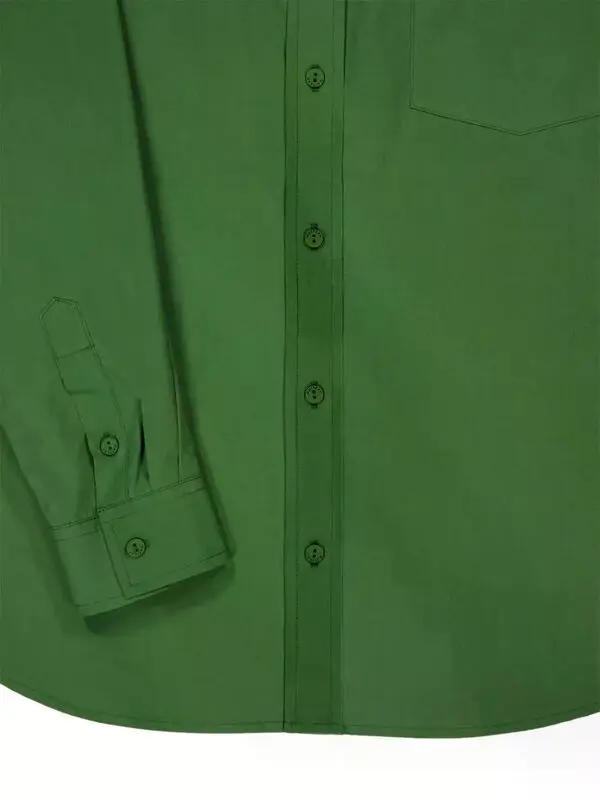 Matteau Button-up Cotton Shirt With Chest Pocket