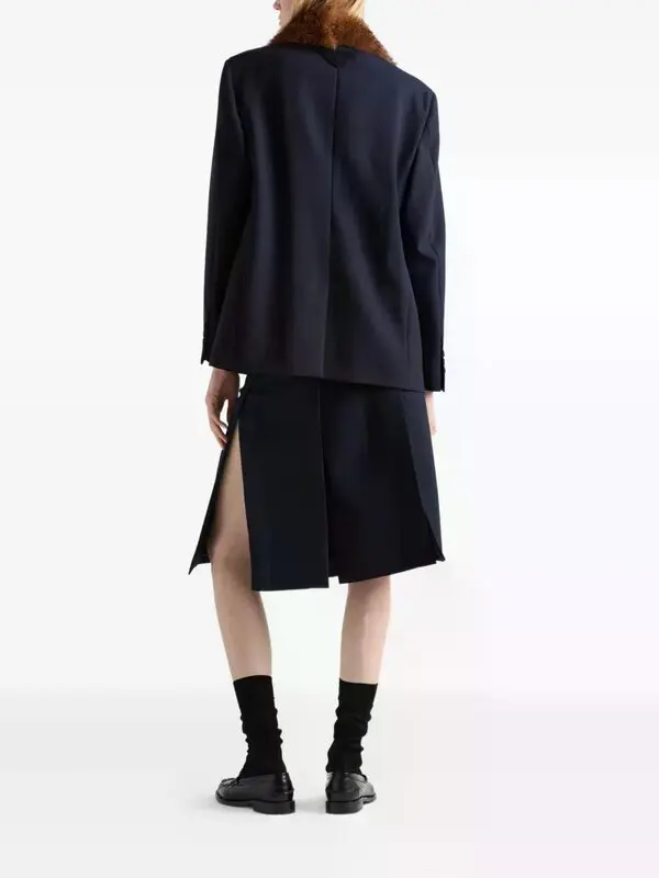 Prada Single-breasted Rush Stitch Jacket