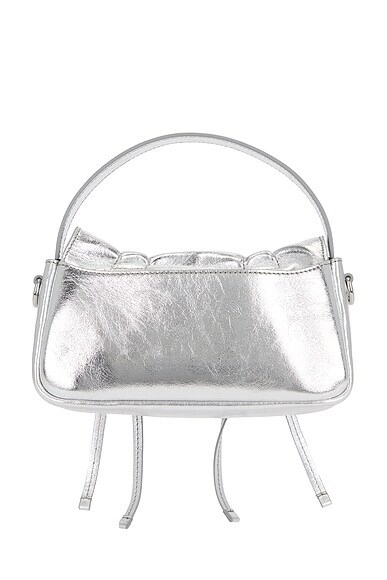 Acne Studios Multipocket Micro Bag In Metallic