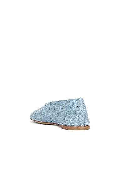 Bottega Veneta Woven Leather Ballet Flats