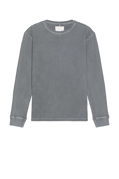 Citizens Of Humanity Waffle Crewneck Sweater - Grey