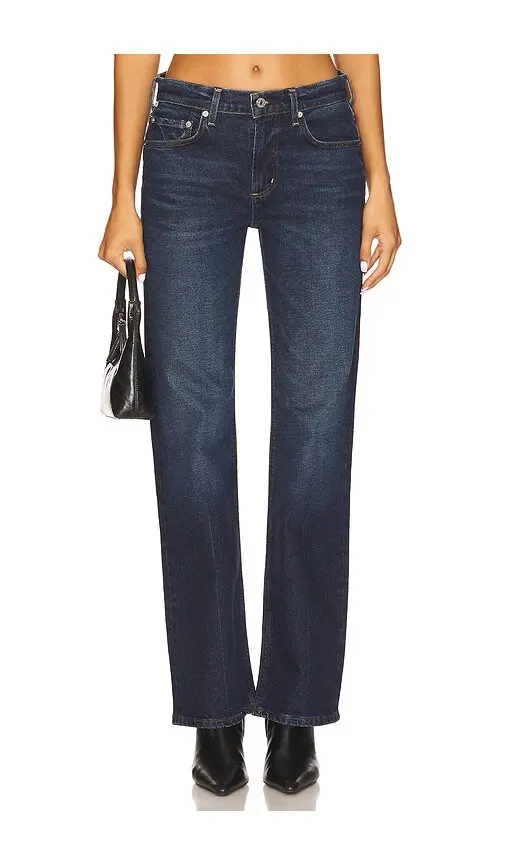 Citizens Of Humanity Genova Low Rise Boot Jeans - Blue