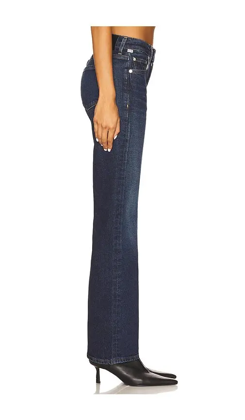 Citizens Of Humanity Genova Low Rise Boot Jeans - Blue