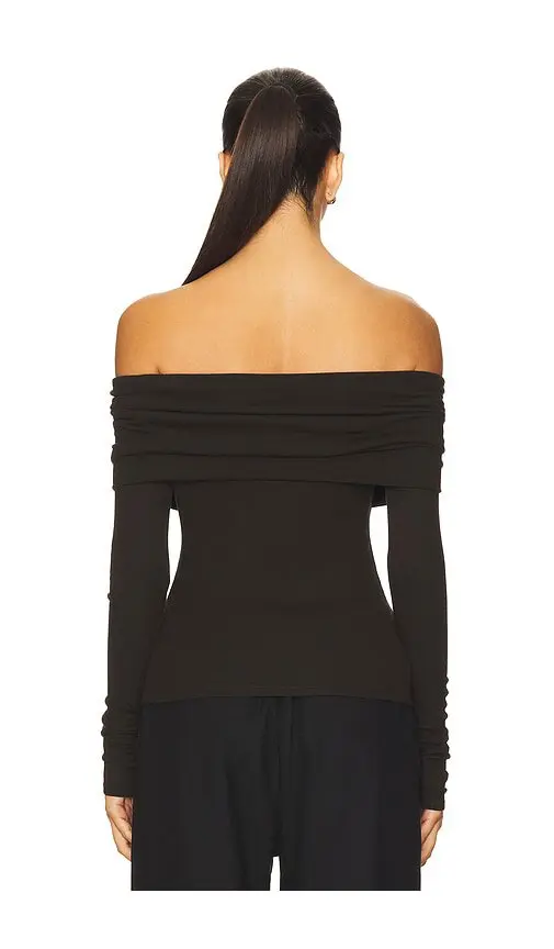 Enza Costa Off Shoulder Top