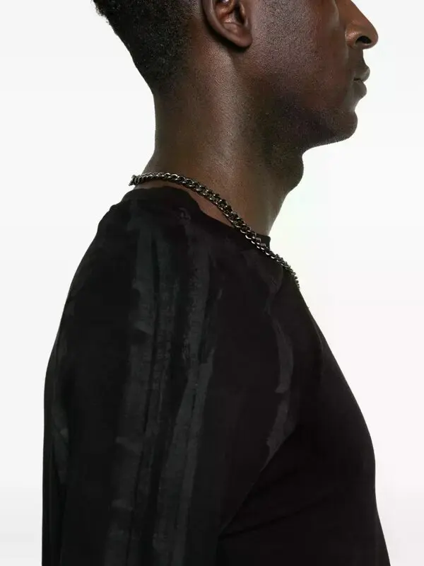 THOM KROM Panelled Long Sleeve Sweater