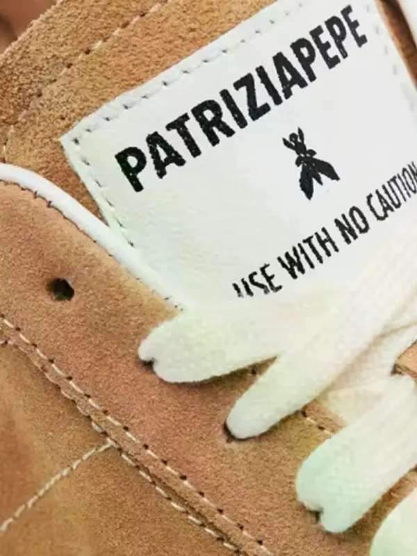 Patrizia Pepe Suede Leather Sneakers