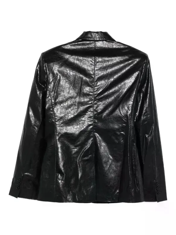 MSGM Notched Asymmetric-zip Jacket