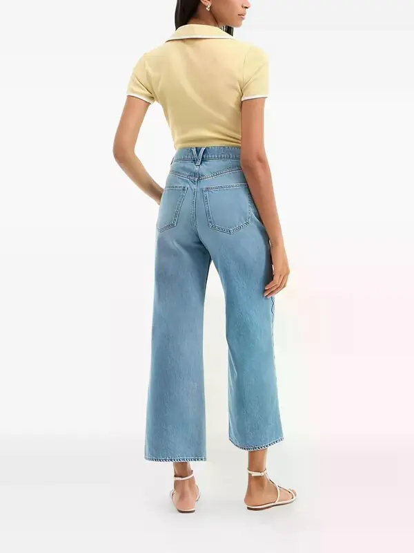 Veronica Beard Ribbed Polo Top